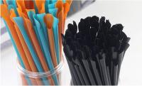 China 100% Biodegradable PLA Drinking Straws 6mm x 215mm Corn Starch Compostable Eco Friendly Wholesale for sale