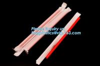 China Biodegradable and compostable food grade PLA plastic drinking straw, individual pack,Eco-friendly biodegradable plastic for sale