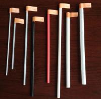 China Eco-friendly biodegradable plastic drinking PLA straw PLA biodegradable disposable heat resistance drinking straw bageas for sale