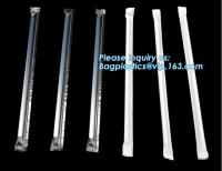 China Eco friendly PLA corn starch base compostable straw,PLA 100% BIODEGRADABLE STRAWS DRINKING STRAWS,Disposable Plastic Com for sale