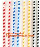 China Wholesale Biodegradable Paper Straws 197mm x 6mm Bulk Eco Friendly Party Drinking Straws for sale