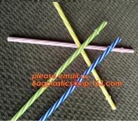 China Wholesale Biodegradable Paper Straws 197mm x 6mm Bulk Eco Friendly Party Drinking Straws for sale