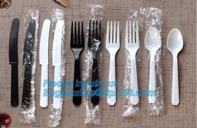 China Biodegradable Corn Starch Kids Plastic Cutlery Set 16.5cm 2.5g Eco Friendly Disposable Fork Knife Spoon for sale