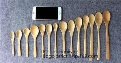 China Eco Friendly Biodegradable Bamboo Cutlery Set 16.5cm Knife Fork Spoon Disposable Natural Utensils for sale