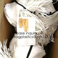 China Eco Friendly 5 Piece Bamboo Disposable Cutlery Set 18cm Fork Knife Spoon Straw Chopsticks Travel for sale
