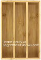 China 12 Piece Reusable Bamboo Flatware Set with Portable Storage Case 18cm Cutlery for sale