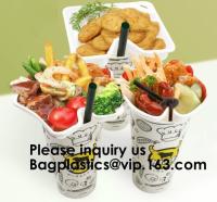 China 300ml PET Snack Tray for 95mm Cups Disposable Injection Molded Cup Holder Food Grade for sale