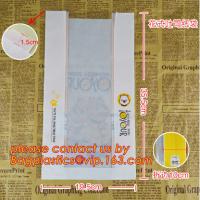 China Custom Kraft Paper Bags with Window 50gsm 120gsm Food Grade Recyclable Bread Snack Paper Bags for sale