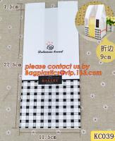 China Custom Kraft Paper Bags with Window 50gsm 120gsm Food Grade Recyclable Bread Snack Paper Bags for sale