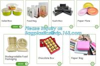 China Custom Printed Food Grade Kraft Paper Bread Bags with Window 45-150gsm for sale