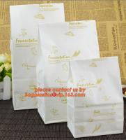China Custom Logo Greaseproof Food Wrap Paper 28x30cm PE Coated Kraft Burger Wrapping Paper for sale