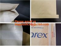 China Kraft Paper Laminated PP Woven Cement Bag BOPP Coated 50kg Sacks for Chicken Fish Meal for sale