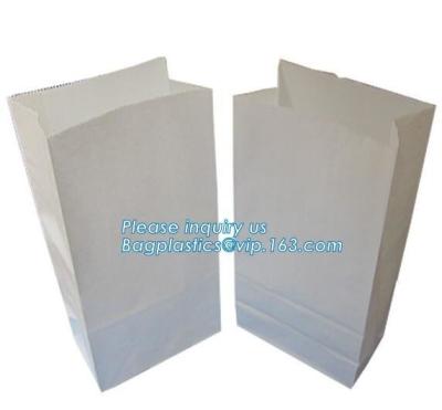 China Wholesale Greaseproof Kraft Paper Bread Bags 50gsm Custom Size for Bakery Packaging for sale