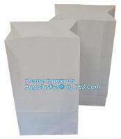 China Wholesale Greaseproof Kraft Paper Bread Bags 50gsm Custom Size for Bakery Packaging for sale
