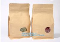 China Custom Kraft Paper Bread Packaging Bags 50gsm Food Grade Eco Friendly Greaseproof with Logo for sale