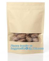 China Custom Kraft Paper Bread Packaging Bags 50gsm Food Grade Gusset Bags for Bakery Cake Baguette for sale