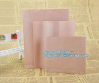 China Food Grade Kraft Paper Bread Bag 50gsm Eco Friendly Custom Size 125x240x70mm for sale