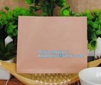 China Food Grade Kraft Paper Bread Bag 50gsm Eco Friendly Custom Size 125x240x70mm for sale