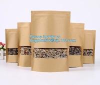 China Eco Friendly Kraft Bread Packing Paper Bag 125x240x70mm Disposable Food Grade for sale