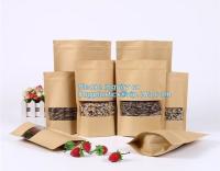 China Eco Friendly Kraft Bread Packing Paper Bag 125x240x70mm Disposable Food Grade for sale