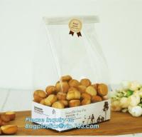 China Micro Perforated Bread Bag with Custom Logo OPP Food Packaging Plastic 100pcs MOQ for sale