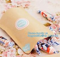 China Custom Brown Kraft Paper Bread Packaging Bags 50gsm Food Grade with Side Gusset 125x240x70mm for sale