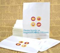 China Custom Printed Recycled Brown Kraft Paper Bread Bags 50gsm Food Grade Eco Friendly Packaging for sale