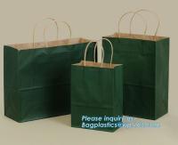 China Eco Friendly Kraft Paper Bread Packaging Bag with Clear Window 125x240x70 mm for sale