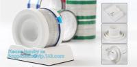 China Bagease Easy Tear Food Sealing Tape BOPP 55mm Length 15mm Width 800pcs Roll for sale