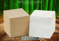 China Custom Printed 2 Ply 230mm x 230mm Virgin Wood Pulp Coffee Bar Paper Napkin 13.5gsm for sale