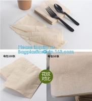 China Wholesale 1 Ply Airlaid Paper Napkins 330x330mm for Wedding Dinner Hand Towel for sale