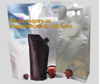 China Custom Aseptic Spout Pouch 1L-10kg for Juice Milk Wine Beverage Packaging for sale