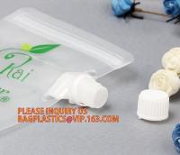 China Custom Plastic Spout Pouch for Liquid Packaging 100g to 10kg Reusable Spout Bag for sale