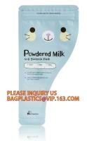 China Wholesale BPA Free Plastic Standing Pouch with Double Zipper 200ml Breast Milk Storage Bags for sale