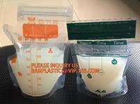 China Custom Printed Clear Food Spout Pouch Baby Food Breast Milk Storage Bag 100g-10kg for sale