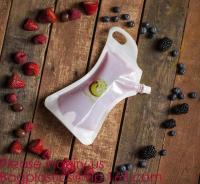 China Custom Printed Eco Friendly Stand Up Spout Pouch 1L 2L 3L Reusable Aluminum Foil Bag for sale