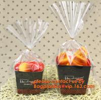 China Custom Translucent Window Brown Greaseproof Kraft Paper Bag with OPP Window 5-10 kg for sale