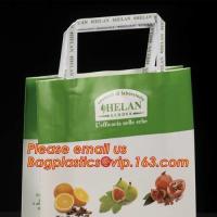 China Customized Printed Shopping Paper Bag 250gsm Ivory Board with Ribbon Handle 24.5x12.5x31.5cm for sale
