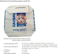 China Cement Packing Kraft Paper Valve Sack Laminated with PP Woven Fabric Square Bottom 50kg Bags for sale
