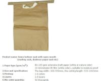 China Cement Packing Kraft Paper Valve Sack Laminated with PP Woven Fabric Square Bottom 50kg Bags for sale