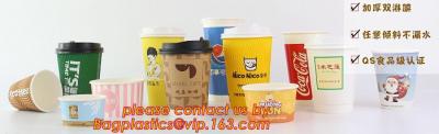 China 100% Compostable Paper Cups with Lids 10 oz Biodegradable Hot Cups PLA Lined for sale