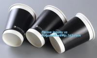 China Custom Printed 7oz Disposable Paper Coffee Cup Single Double Ripple Wall 250gsm for sale
