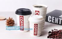 China Wholesale Disposable Single Wall Paper Cup 8oz with Handle PE Coated Hot Coffee Cup for sale