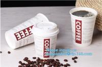 China Wholesale Disposable Single Wall Paper Cup 8oz with Handle PE Coated Hot Coffee Cup for sale