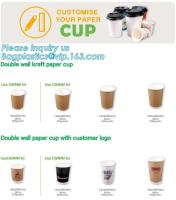 China Custom Logo 12oz Double Wall Insulated Hot Drink Paper Cup with Handle Leakproof for sale