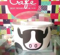 China Wholesale Custom Flexo Printed Eco Friendly Ice Cream Paper Cup 3oz to 32oz Food Grade for sale