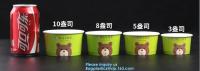 China Biodegradable 7oz Gelato Paper Cup Disposable Ice Cream Cup with Custom Logo for sale