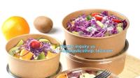 China Wholesale 4oz to 32oz Disposable Paper Ice Cream Cups Salad Bowls Food Grade PE Coated for sale