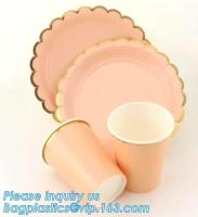 China Biodegradable Custom Printed Sugarcane Bagasse Paper Plates 6 to 10 Inch Eco Friendly Disposable for sale