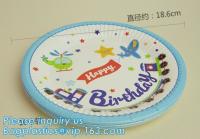 China Disposable Paper Plates 6 to 10 Inch Hot Stamping Foil Birthday Party Supplies 250 to 400gsm for sale